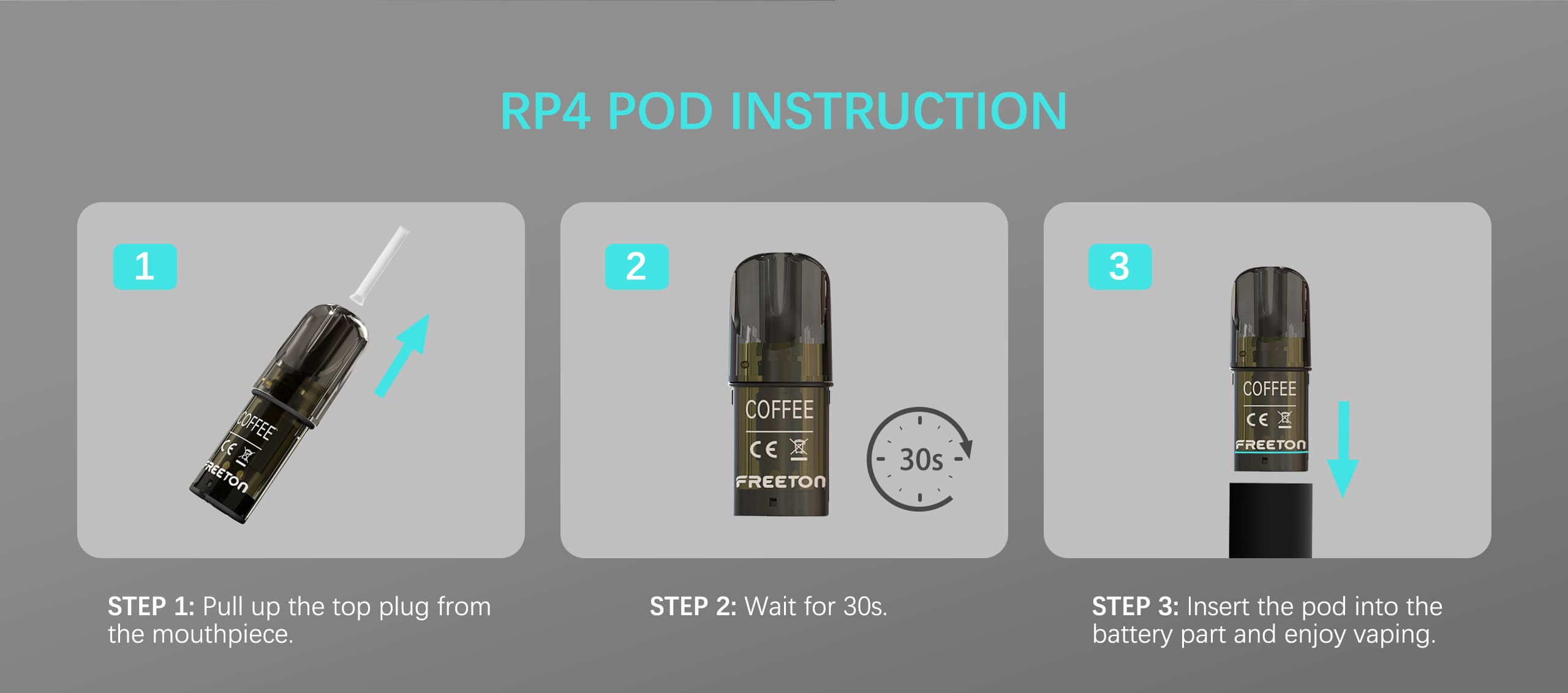 RP4 STARTER KIT | Freeton-Premium Disposable E-cigarette Brand