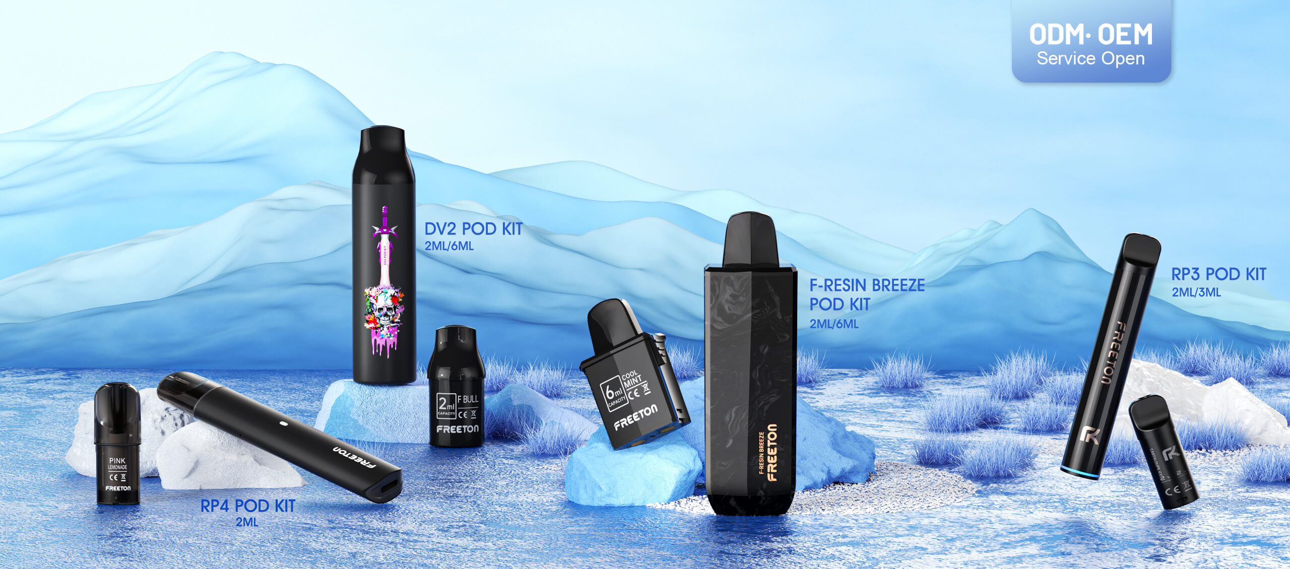 Freeton-Premium Disposable E-cigarette Brand