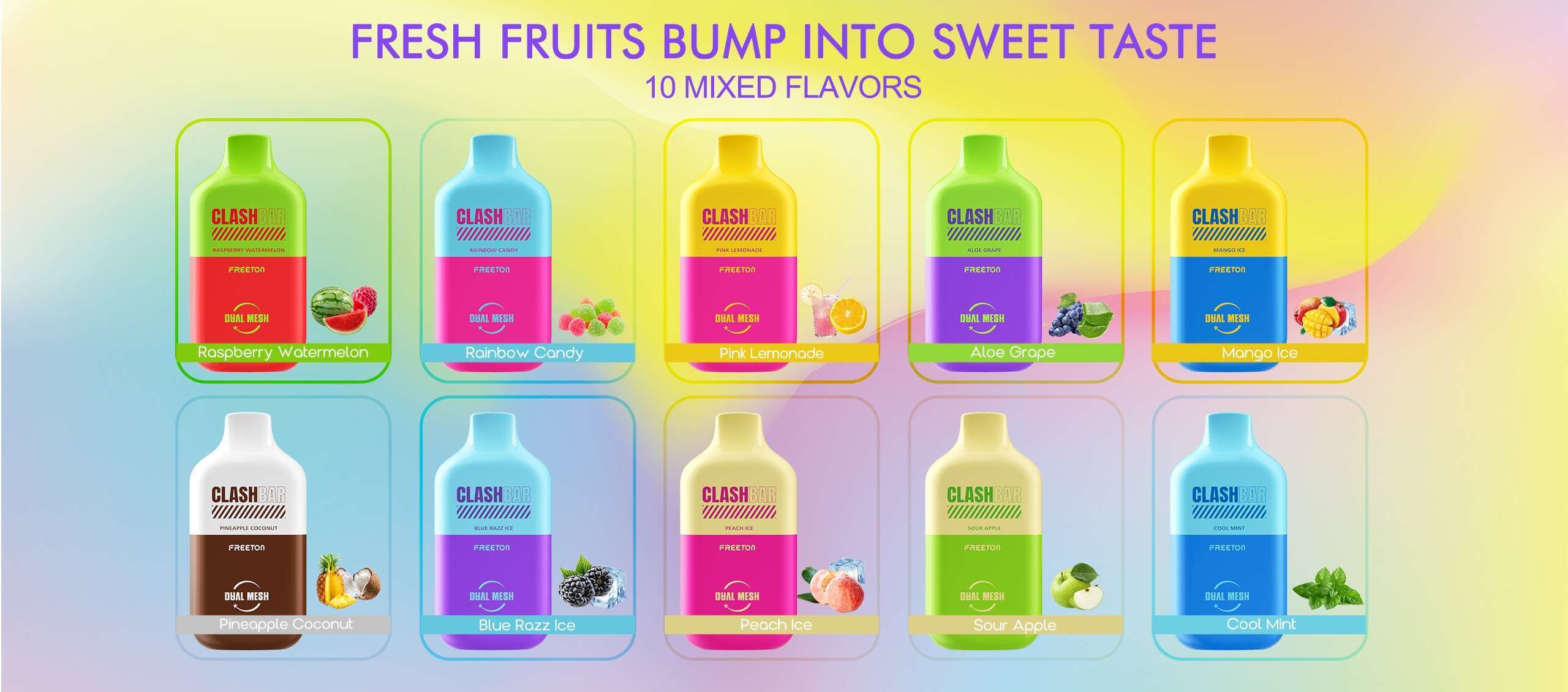 CLASH BAR | Freeton-Premium Disposable E-cigarette Brand