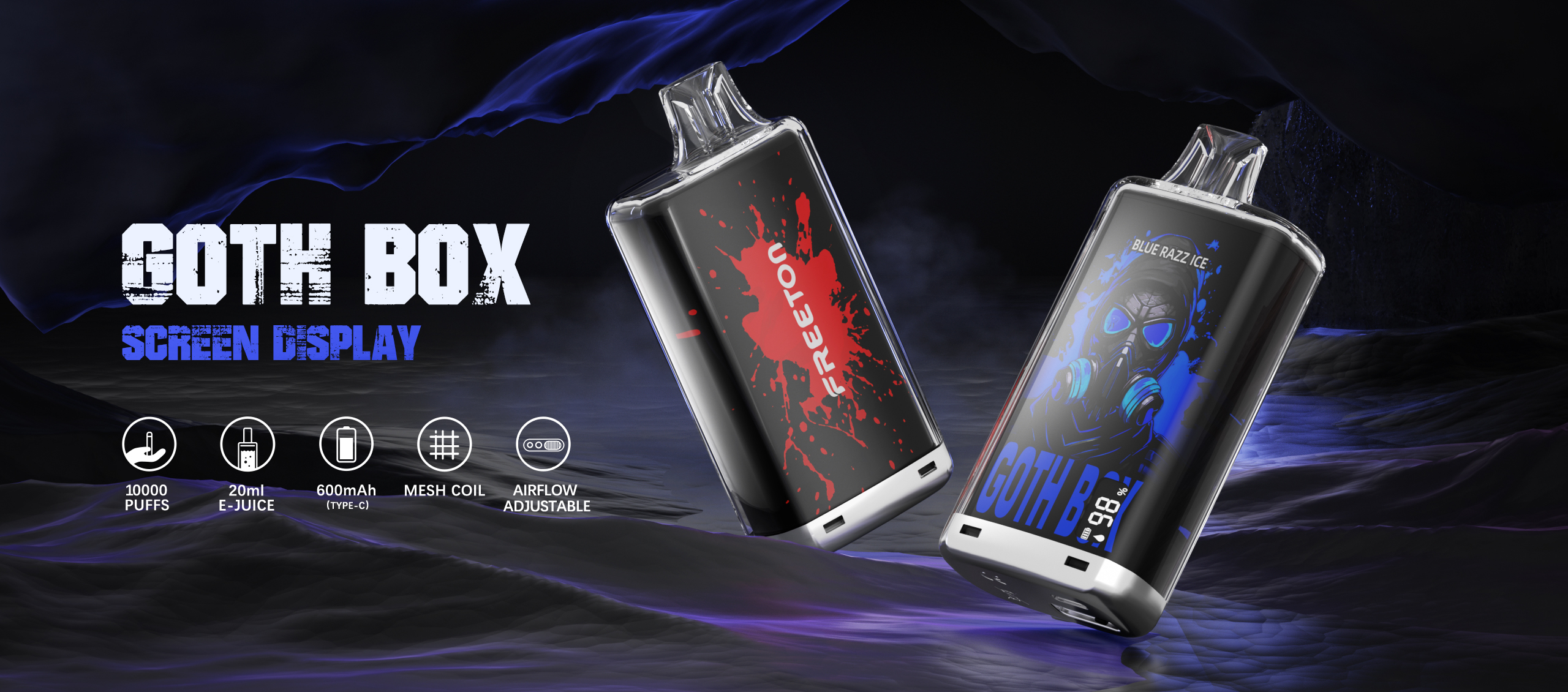 GOTH BOX | Freeton-Premium Disposable E-cigarette Brand