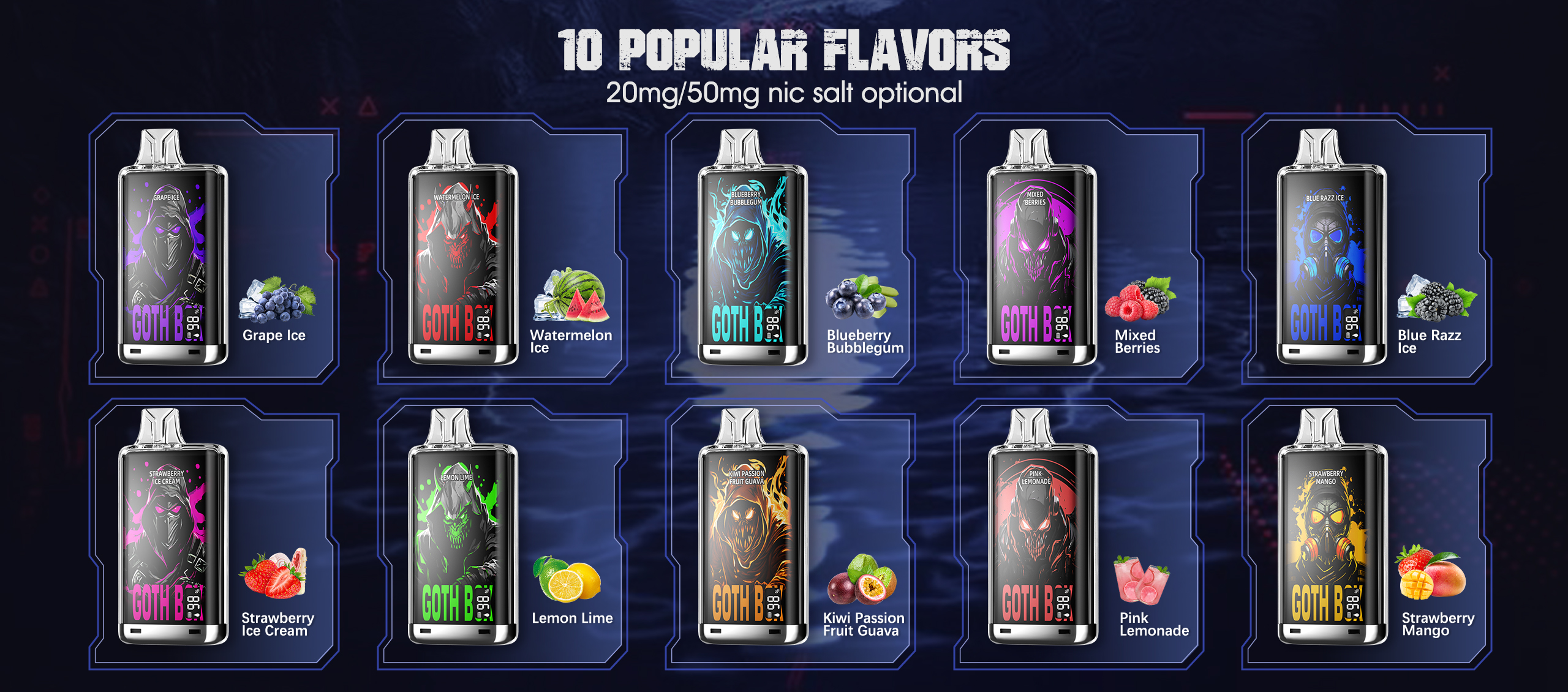 GOTH BOX | Freeton-Premium Disposable E-cigarette Brand