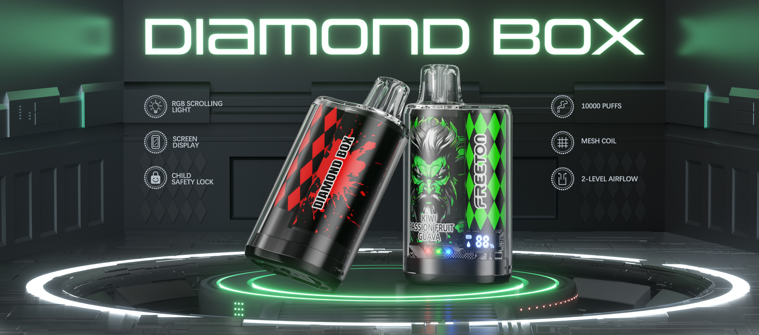 DIAMOND BOX | Freeton-Premium Disposable E-cigarette Brand