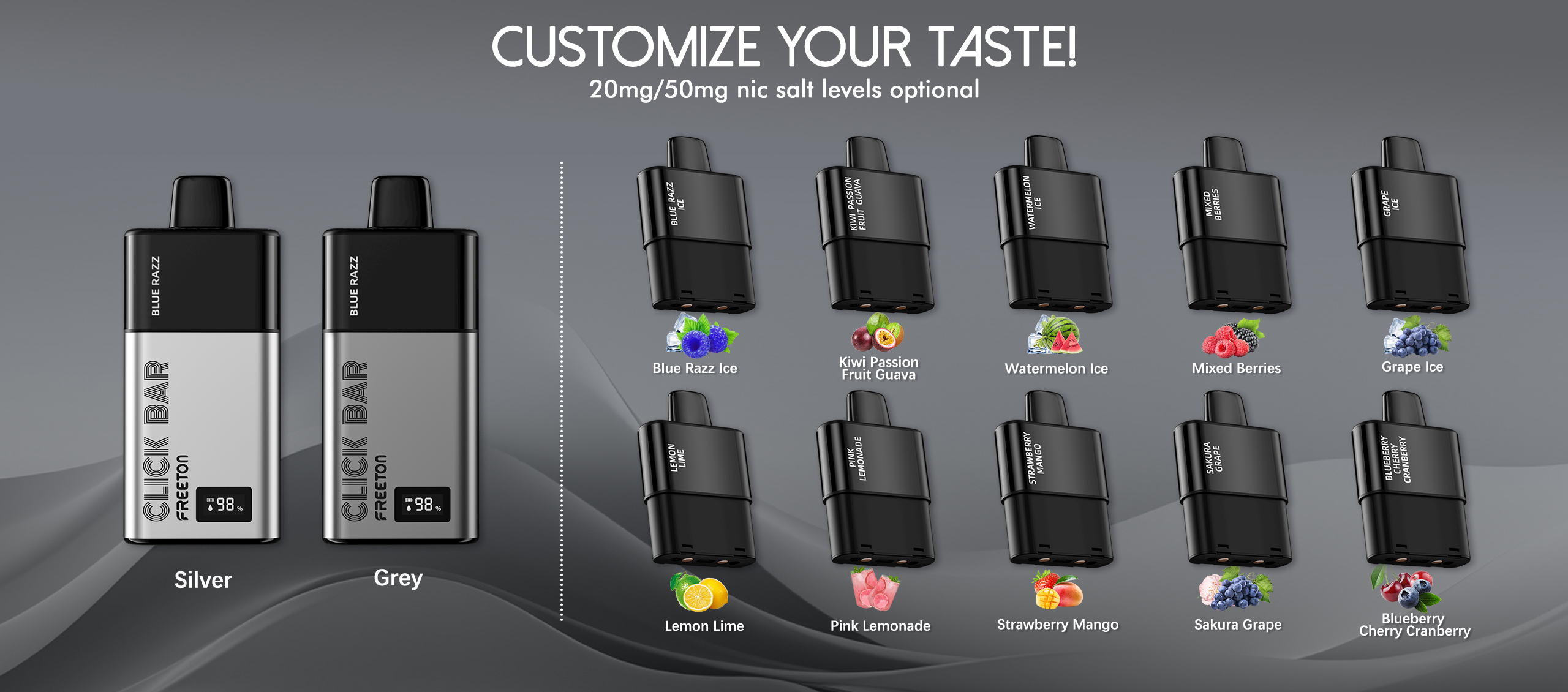 CLICK BAR | Freeton-Premium Disposable E-cigarette Brand