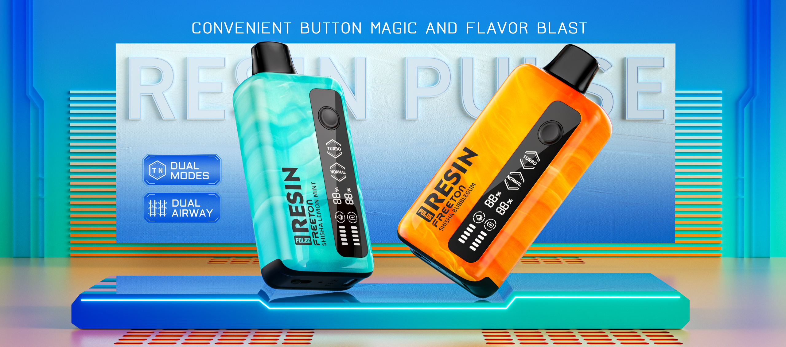 RESIN PULSE | Freeton-Premium Disposable E-cigarette Brand